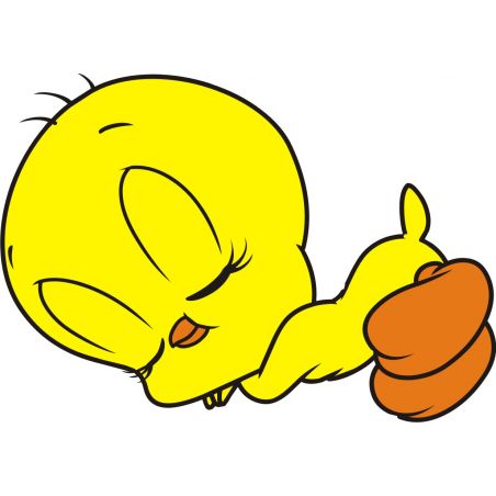 Dessin adhésif - Sticker Cartoon Titi 49