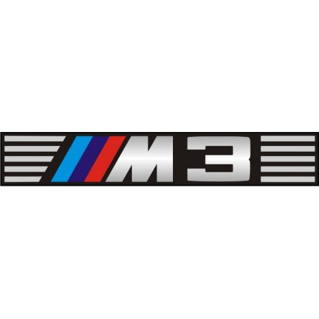 Sticker BMW M3 - taille au choix - modèle 2