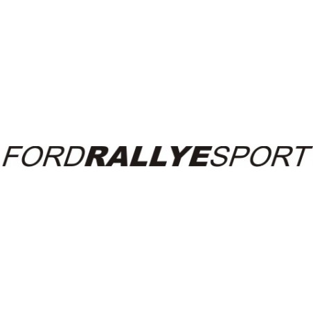 Sticker Ford Rallye Sport - taille et coloris au choix