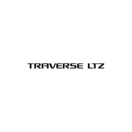 Sticker Chevrolet Traverse LTZ - Taille et Coloris au choix